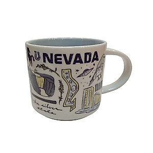 Starbucks Been There Series Nevada Ceramic Coffee Mug, 14 Oz