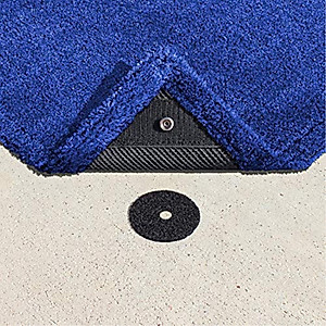 Prest-O-Fit Surfacemate Patio Rug, 8 X12, Imperial Blue