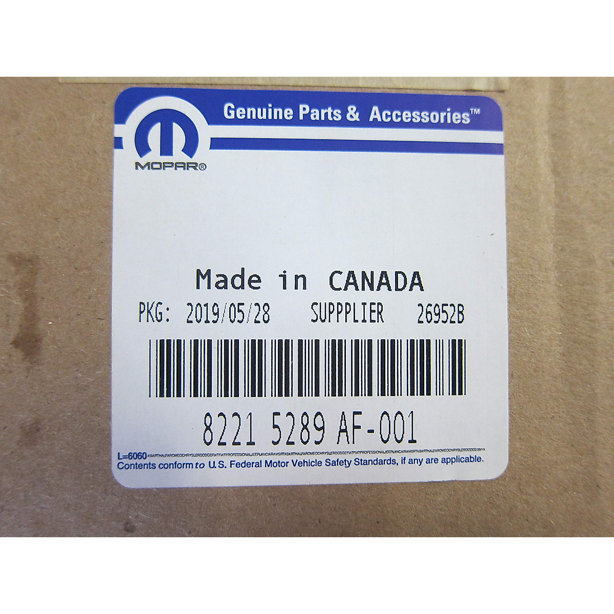 Mopar 2019 Ram 1500 DT (New Body Style) Rear Bed Step for Dual Exhaust Vehicles OEM