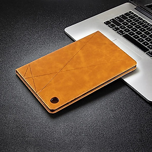 Stand Tablet Cover Premium PU Leather Case Compatible with Samsung Galaxy Tab A8 10.5" X200 / X205 (2021),Smart Magnetic Flip Fold Stand Case with Card Slot Protective Cover Compatible with Man/Woman