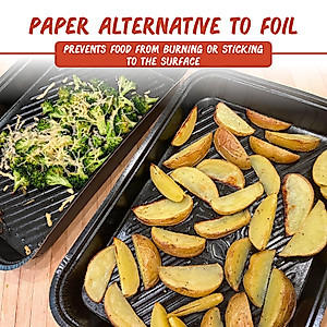 Bake 'N Buddy 9x13 Kitchen Disposable Cooking Tray 8-Pack Party Serving Trays - Foil Pan for Baking, Bacon, Crawfish - Oven and Microwave Safe Foil Pans - Catering Trays, Roasting Pan