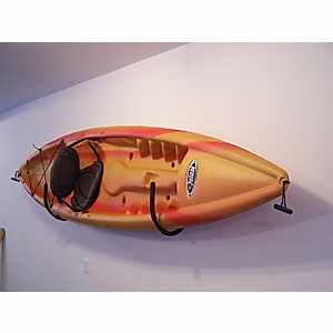Pack'em Universal Wall Mounted Kayak Fold-Away Rack w/Hook (PK-Wall) Racks