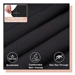 Womens Yoga Pants, High Waisted Black Yoga Pants for Women, Straight Leggings Loose Comfy Modal Running Long Active Pants (Navy Blue, L)