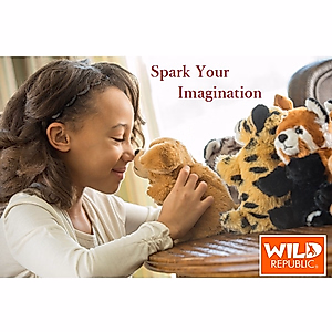 Wild Republic Stegosaurus Plush, Dinosaur Stuffed Animal, Plush Toy, Gifts for Kids, 10", Multicolor, (Model: 15489)