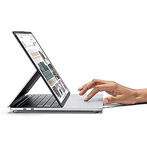 Microsoft Surface Laptop Studio, 14.4" Rotating Touchscreen Display, Intel Core H35 i7-11370H, 16GB RAM 512GB SSD NVIDIA GFORCE RTX 3050 Ti GPU 4GB-GDDR6 Graphics, Windows 11 Home, Platinum (Renewed)