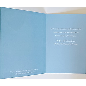 Greeting Card For My Husband My One and Only Religious Christian Happy Birthday The One I Trust With All My Feelings Hopes Dreams