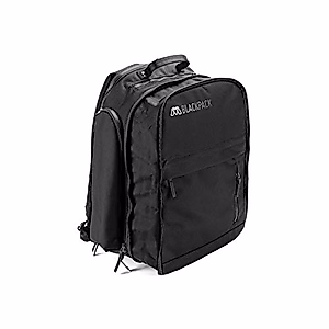 Sewell MOS BLACKPACK, Durable Electronics Travel Backpack for 15" Laptop, Tablet with Built in Cable Management, Large, SW-42850