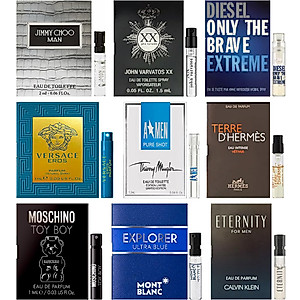 Men's Designer Fragrance Sampler (9 vials)