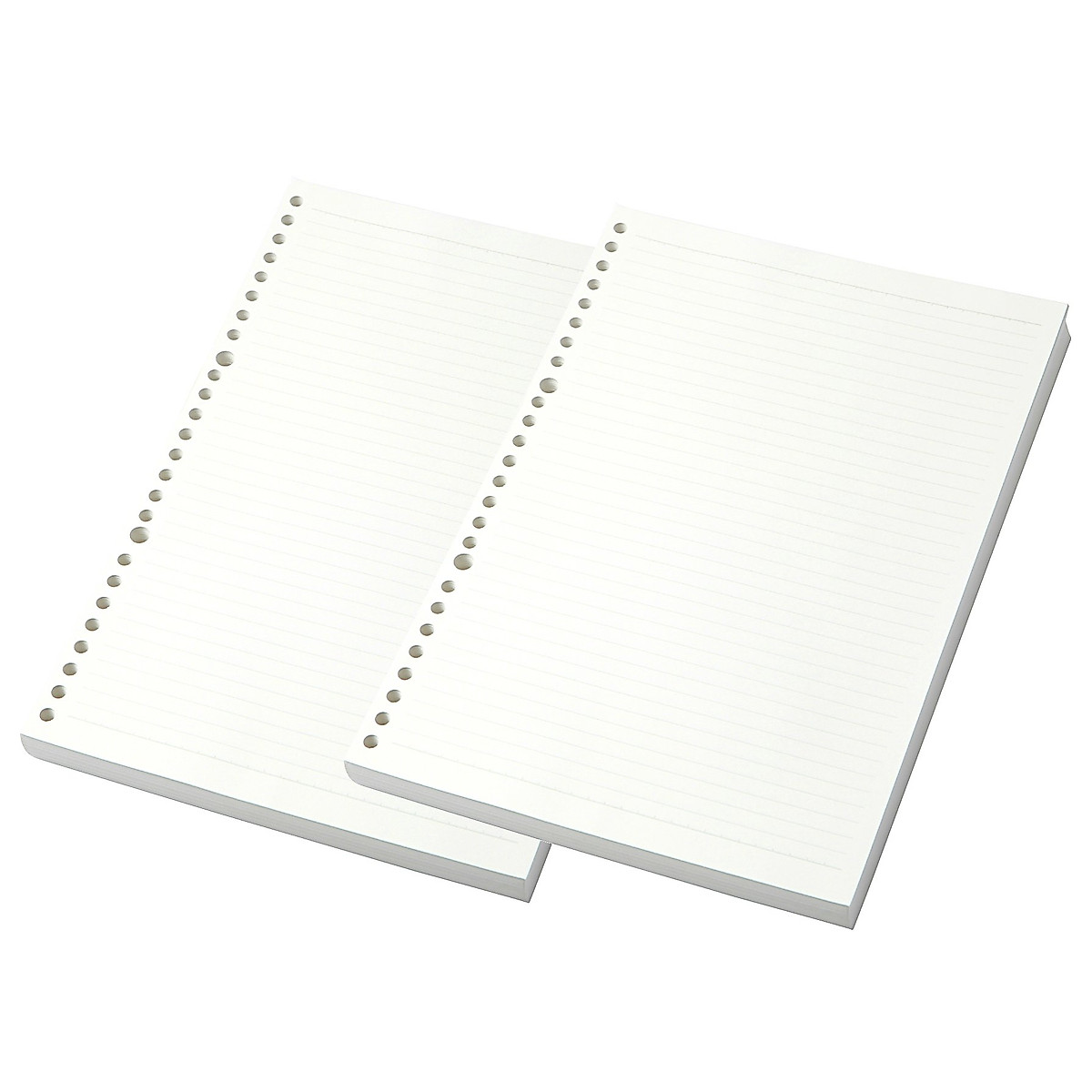 MUJI Loose Leaf Filler Paper 6mm Ruled, 400 Sheets - 800 Pages (A5/20holes)