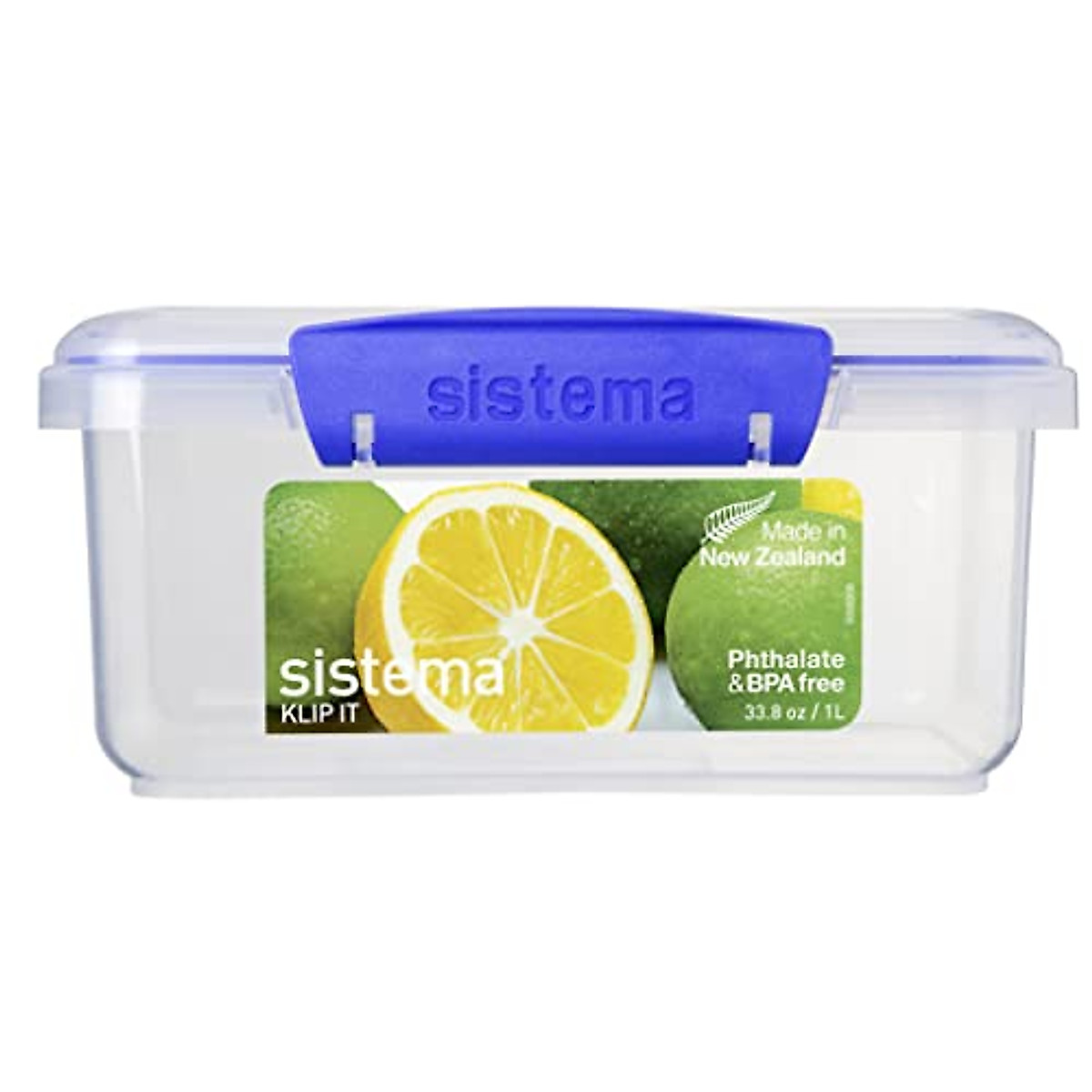 Sistema 1600 KlipIt Collection Rectangle Food Storage Container 33.8 oz