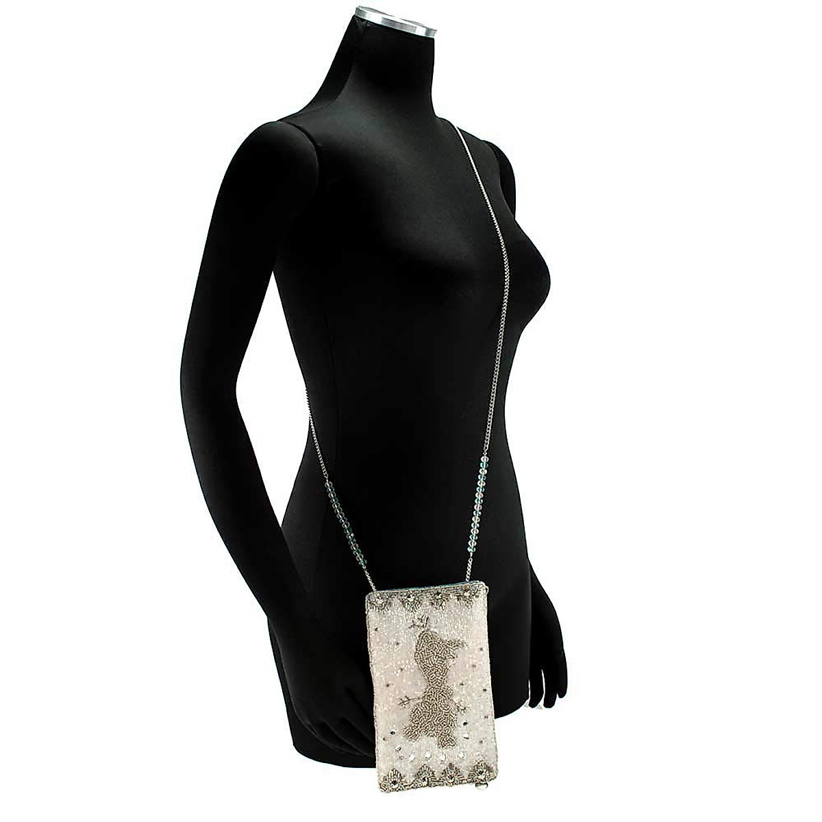 Mary Frances Ice Breaker Disney Frozen 2 Beaded Olaf Crossbody Phone Bag