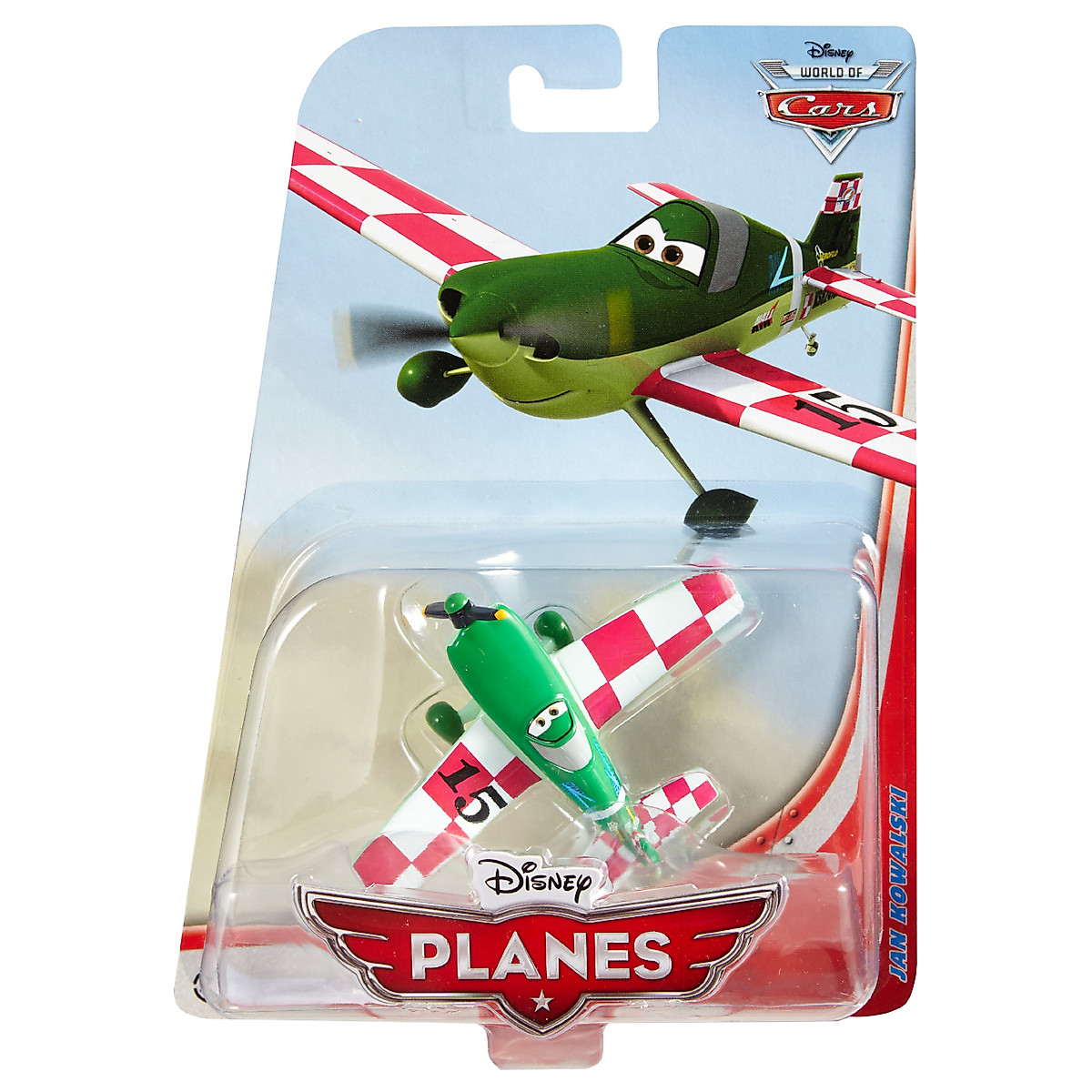 Mattel Disney Planes Polish Racer No. 15 Jan Kowalski Die-Cast Vehicle
