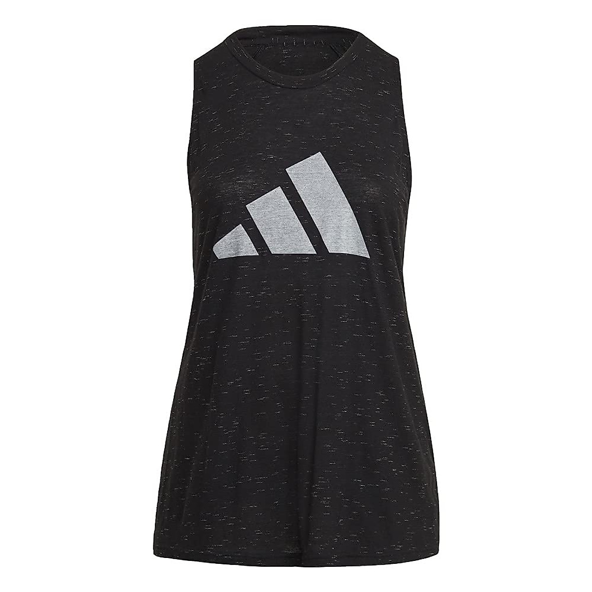 adidas womens Win 2.0 Tank Black Melange Medium