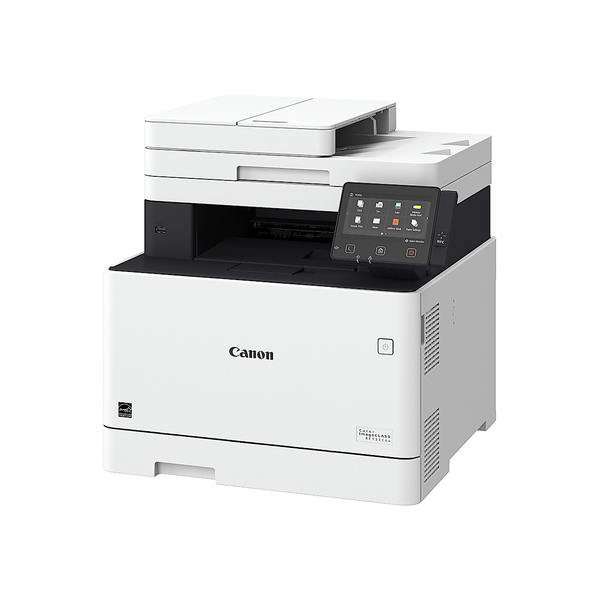 Canon Color imageCLASS MF733Cdw - All in One, Wireless, Duplex Laser Printer (Comes with 3 Year Limited Warranty), Amazon Dash Replenishment Ready, white