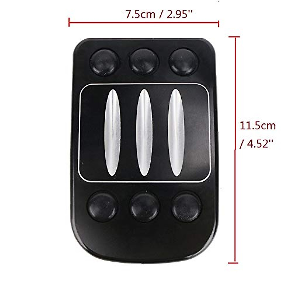 Happy-Motor For Harley Aluminum Cnc Cut Brake Pedal Cover Street Road Electra Glide Flhx Flhr Fltr Flht Softail Fl Fit Fat Boy Dyna Deluxe Flstn