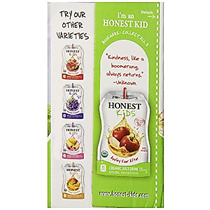 Honest Kids, Organic Appley Ever After Juice Drink, 6.75 Fl Oz (pack of 8)