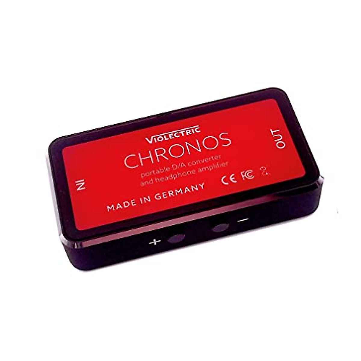 Violectric Chronos D/A Converter Headphone Amplifier,Black