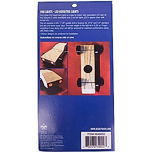 Pinewood Derby Head and Tail Light Kit