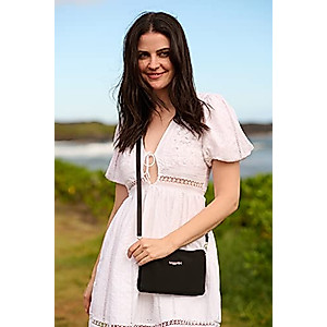 Baggallini Womens The Only Mini Bag, Black, One Size US