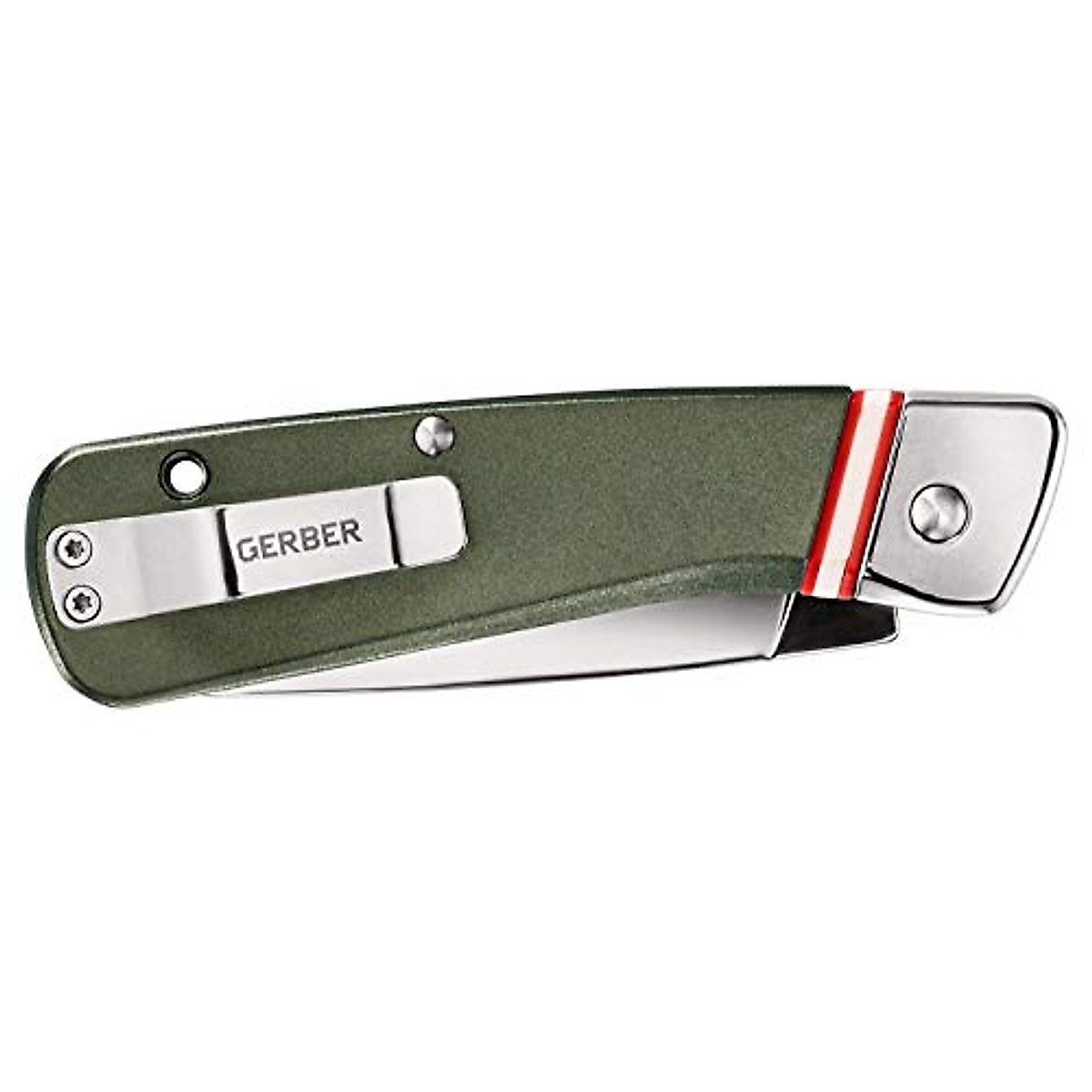 Gerber Gear 31-003721 Straightlace Folding Pocket Knife, 2.9 In Fine Edge Blade, Green