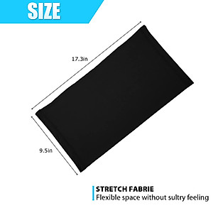 4 Pack Neck Gaiter Breathable Bandana Mask for Outdoor Protection,Washable Reusable Cooling Gator Mask Face Scarf Cover Protect from Dust Sun for Men Women Fishing Cycling Running Gaitor, Solid