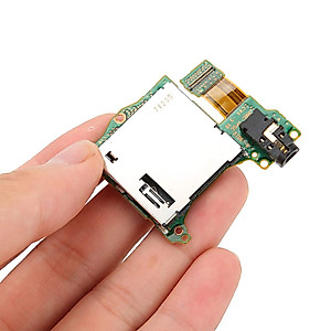 ASHATA Game Host Card Slot, Game Cartridge Card Slot Host Reader Tray Earphone Hole Port for Switch Host Repair Accessory/NS Host Card Slot with Board