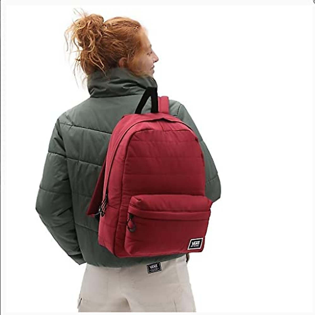 Vans School Student Puffed Up Backpack Adult Bag