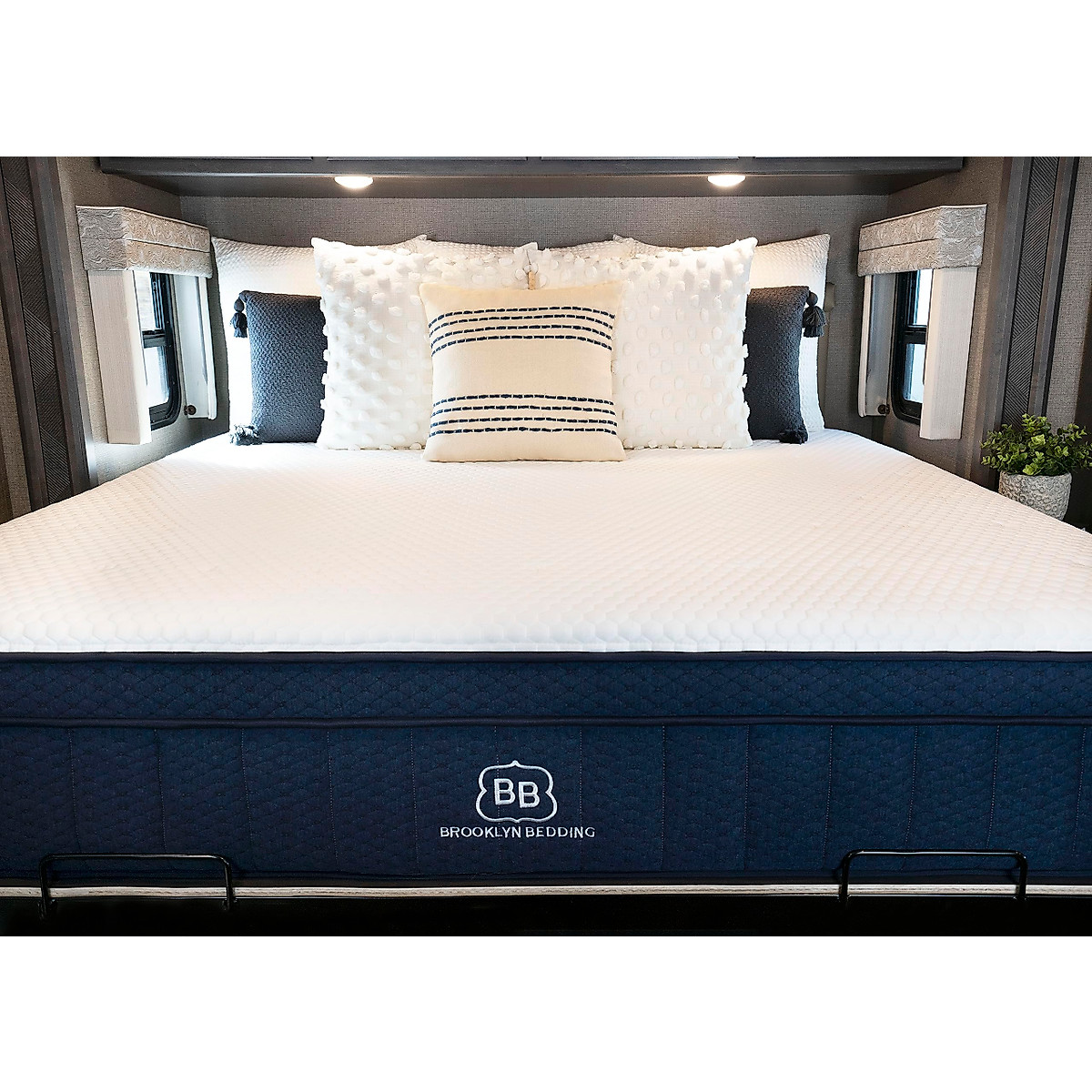 Brooklyn Bedding Aurora Luxe RV Mattress - Medium, RV King (72x80)