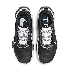 Nike Women's Zegama Trail Running Shoes, Black/White, 9.5