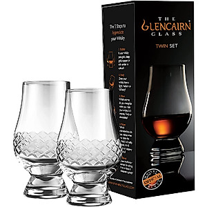 GLENCAIRN THE DIAMOND CUT TWIN PACK SCOTCH WHISKY TASTING GLASSES