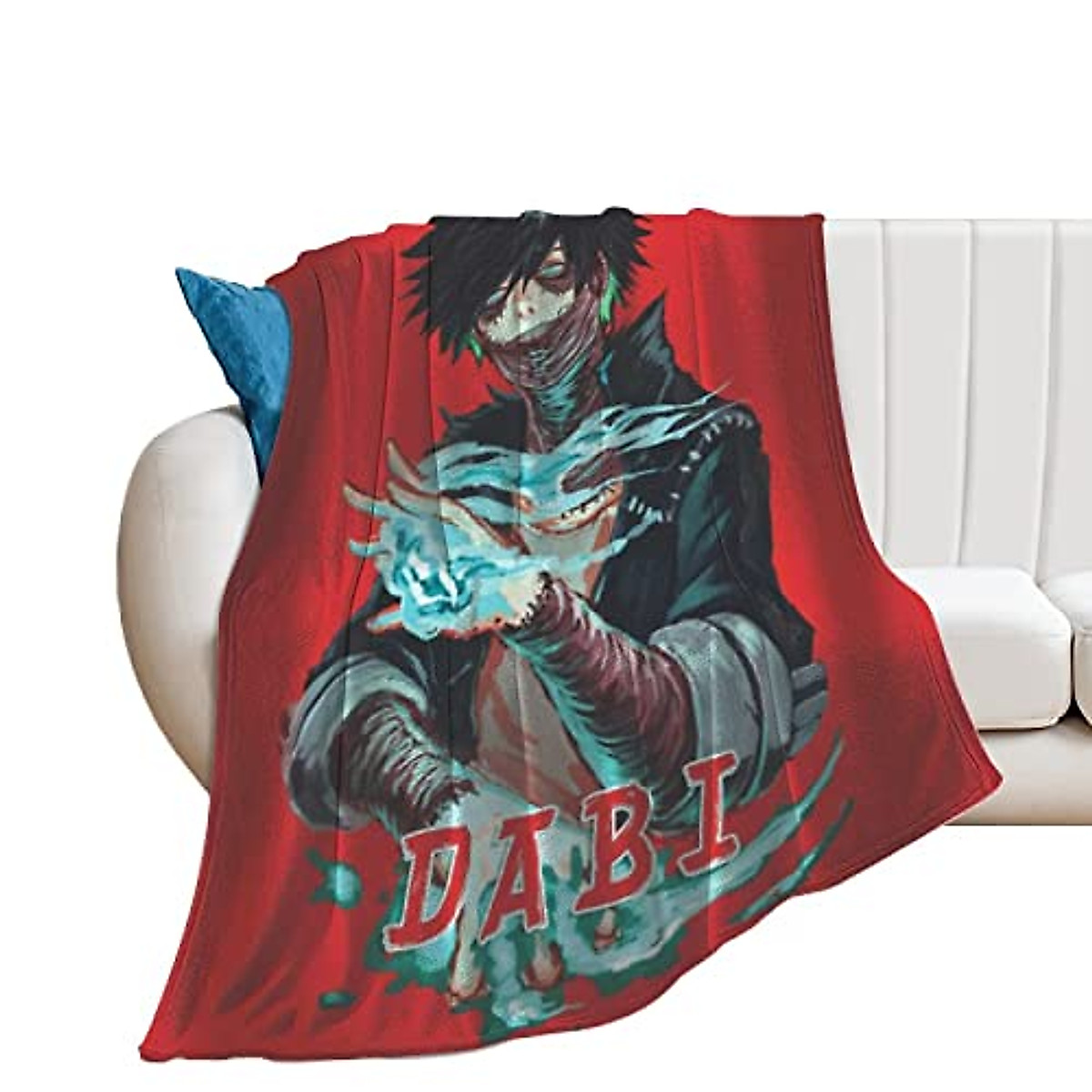 Da-bi Blanket Anime Soft Micro Flannel Guilt Warm Throw Blanket Couch Sofa Bed Living Room Blanket for Men Women Gifts 40"x50"