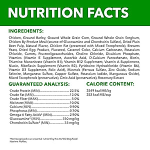 IAMS Adult High Protein Large Breed Dry Dog Food with Real Chicken, 40 lb. Bag