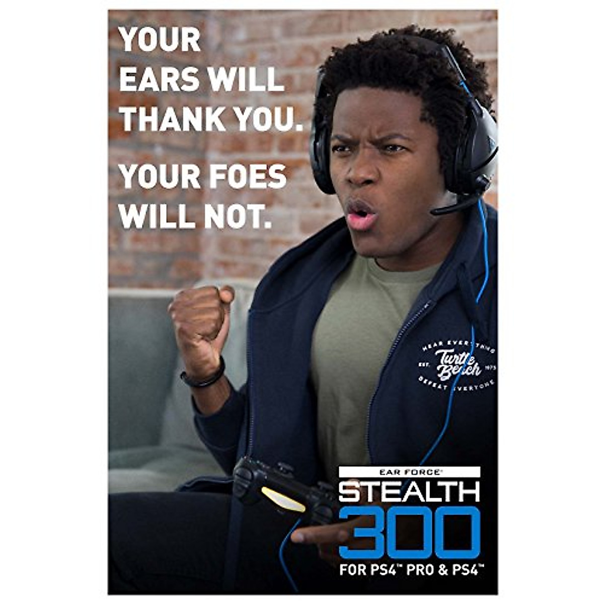 Turtle Beach Stealth 300 Amplified Gaming Headset for PS4 and PS4 Pro - PlayStation 4 (Wired)