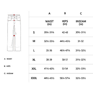 Little Donkey Andy Men's Quick Dry UPF 50+ Cargo Pants, Stretch Lightweight Outdoor Hiking Pants Sage M