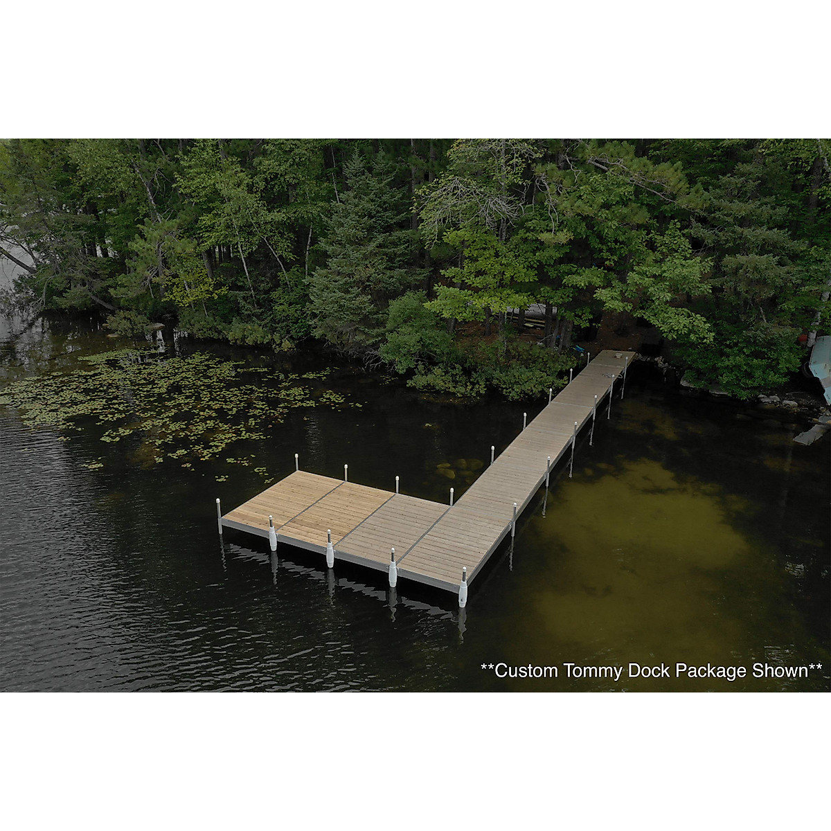 Tommy Docks Galvanized Steel Dock Pipe 2 Pack - 6 FT Normal Duty - 1.66 in Diameter - Superior Dock Post