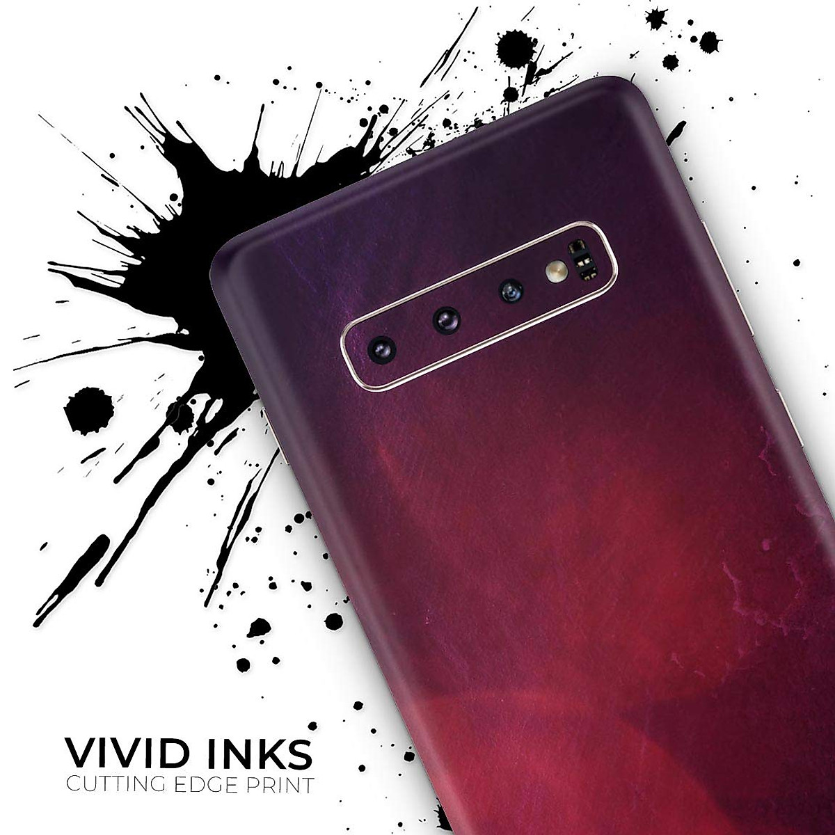 DesignSkinz Abstract Fire & Ice V12 Protective Vinyl Decal Wrap Skin Cover Compatible with The Samsung Galaxy S20 (Screen Trim & Back Glass Skin)