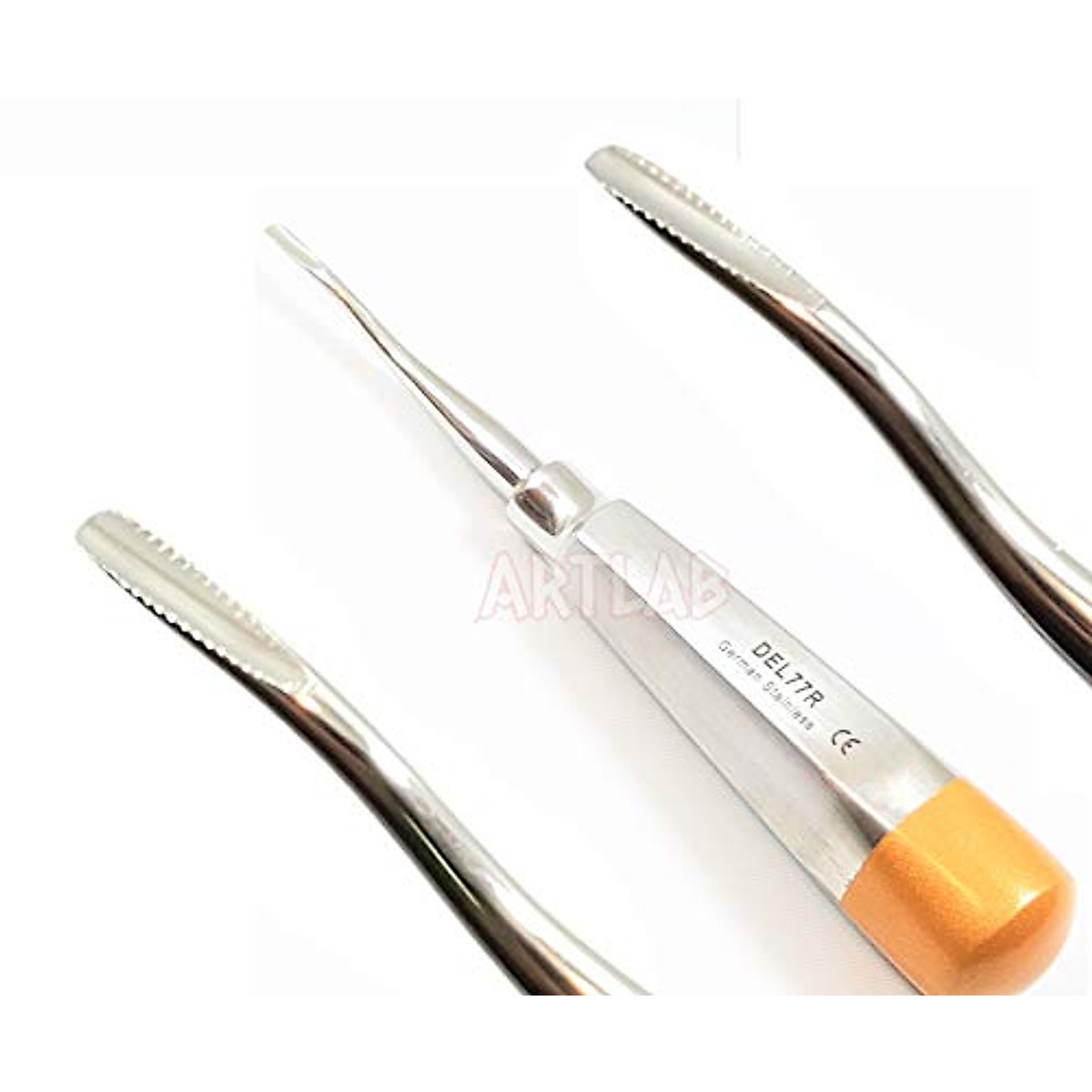 Premium German Elevator No 77R Dental Instrument Serrated E77R Dental Elevator