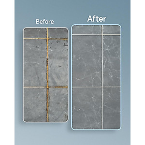 EVOHONOUR Caulking Tool Kit, Stainless Steel Caulk Remover Tool, 4 in 1 Caulk Tool for Bathroom, Kitchen, Floor, Window, Sink Joint, Frames Seal