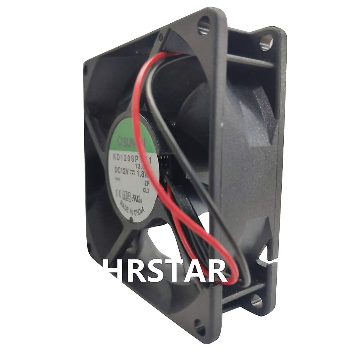 SUNON KD1208PTS1 12V 1.8W 8CM 80X80X25mm 2-Wire Chassis Power Cooling Fan