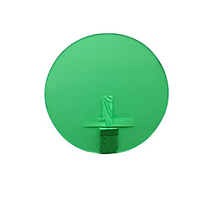 Webaround Big Shot 56" | Green | Portable Collapsible Webcam Backdrop | Attaches to Any Chair | Wrinkle-Resistant Fabric | Ultra-Quick Setup and Takedown | Perfect for Zoom, Webex, Teams, etc.