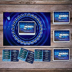 USAOPOLY 25 Words or Less | Fast-Paced Word/Friends & Family Board Game | Based on Popular TV Game Show with Meredith Vieira