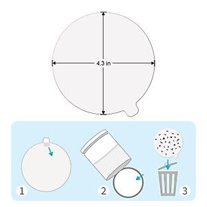 Lousye 4.3-inch Katchy Replacement Rubber Plate, Indoor Rubber Plate Filled with Sticky Card Suitable for Indoor Insect, Fly, and Mosquito Trap, Insect Trap, and Mosquito Lamp