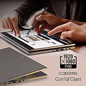 Acer Spin 3 Convertible Laptop | 14" 1920x1080 IPS Touch Display | Intel Core i7-1255U | Intel Iris Xe Graphics | 16GB LPDDR4X | 512GB PCIe Gen 4 SSD | WiFi 6 | Dockable Active Stylus | SP314-55N-76EX