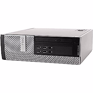 Dell Optiplex 9020 Small Form Factor Desktop with Intel Core i7-4770 Upto 3.9GHz, HD Graphics 4600 4K Support, 32GB RAM, 1TB SSD, DisplayPort, HDMI, Wi-Fi, Bluetooth - Windows 10 Pro (Renewed)