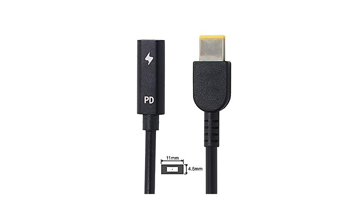 USB-C to DC Power Cable for ThinkPad X1 Carbon | Cablecc