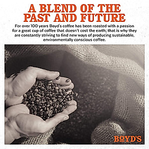 Boyd's Coffee Hi-Rev Medium-Dark roast single serve pods (72 Count)