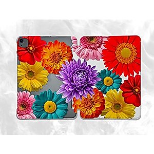 Cute Flowers Nature Plants Art case Compatible with iPad Mini Air Pro 7.9 8.3 9.7 10.2 10.9 11 12.9 inch Pattern Cover New 2022 2021 Trifold Stand 3 4 5 6 7 8 9 Generation 494 (10.2" 7/8/9 gen)