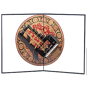PopLife Grand Piano 3D Pop Up Card for All Occasions - Happy Birthday, Graduation, Father's Day, Mother's Day, Congratulations, Retirement, Thank You - Musicians, Teachers, Gift for Music Lovers