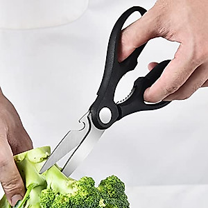 Damascus Steel Knife Set 18Pcs Non Stick Sharp Kitchen Knives Set with Acrylic Block, Cutlery Knives Block Set, Chef Quality, Best Gift (Coffee)