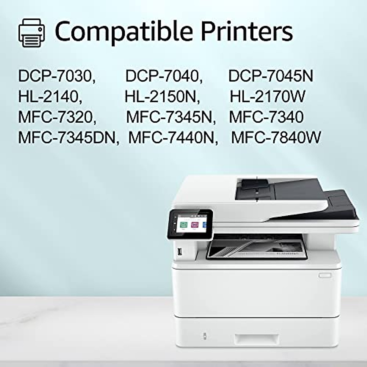 greencycle (3 Toner,1 Drum Compatible Toner Cartridge and Drum Unit Replacement for TN360 TN330 DR360 DR-360 High Yield Compatible with Brother HL-2170w HL-2140 MFC-7340 MFC-7340 DCP-7040 Printer